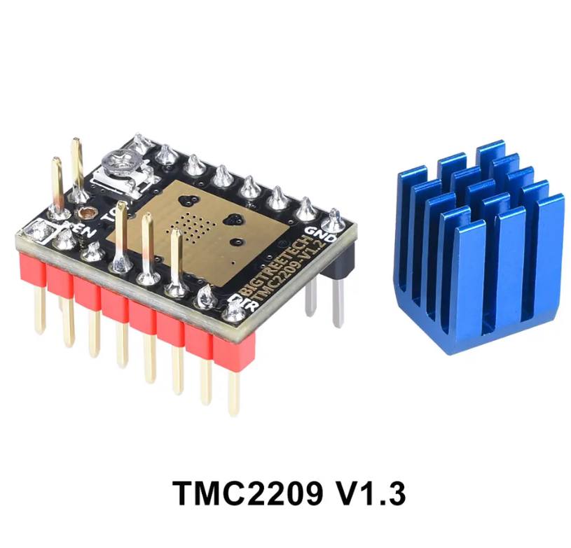 Драйвер крокового двигуна TMC2209 V1.3 UART від Bigtreetech: Огляд ...
